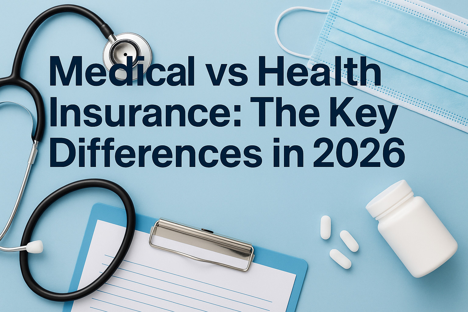 Medical Insurance vs Health Insurance: Key Differences