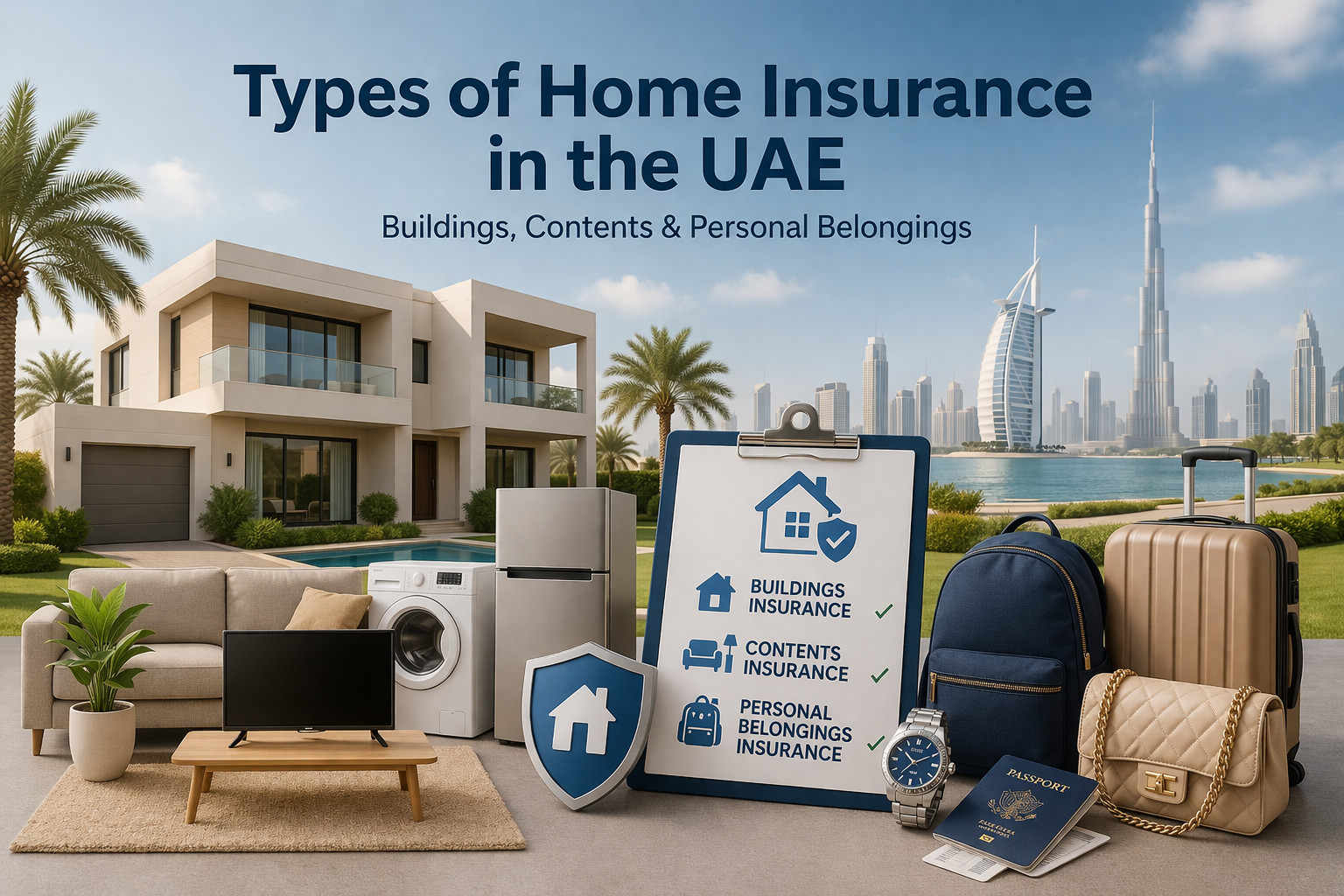 Types of Home Insurance in the UAE: A Complete Guide