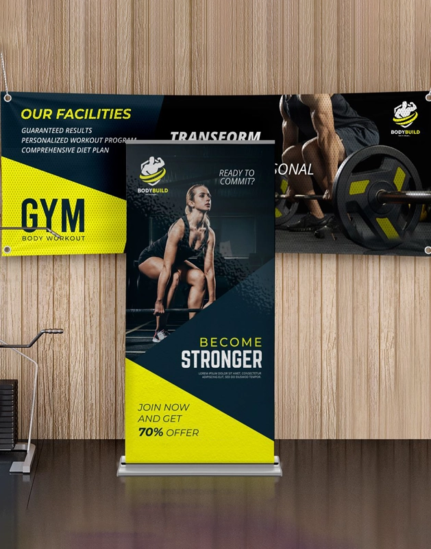 Sports Banners, Custom Vinyl/Mesh promo Banners Maker-Feiyiad