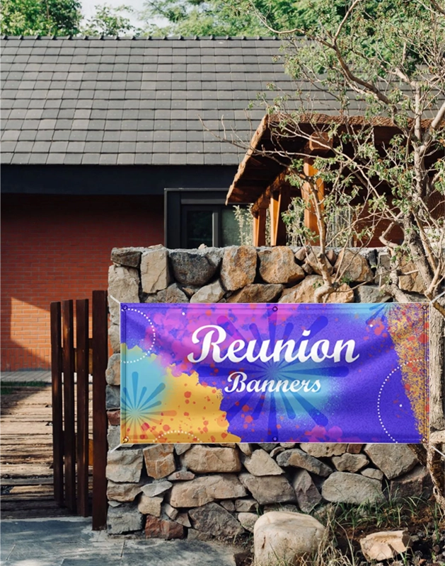 Reunion Banners , Vinyl Banner Printing Maker & Supplier - Feiyiad