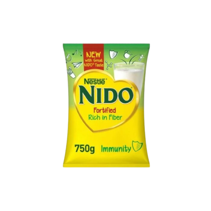 Buy Nestlé NIDO Fortified Milk Powder Rich in Fiber Pouch 750g Online ...