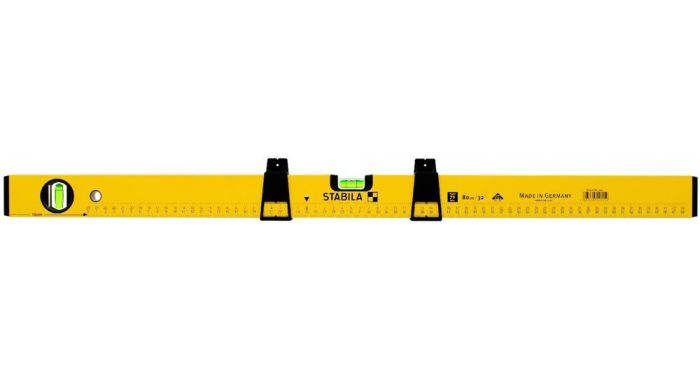 Stabila Type 70 MAS spirit level with sliding markers and printed scale ...