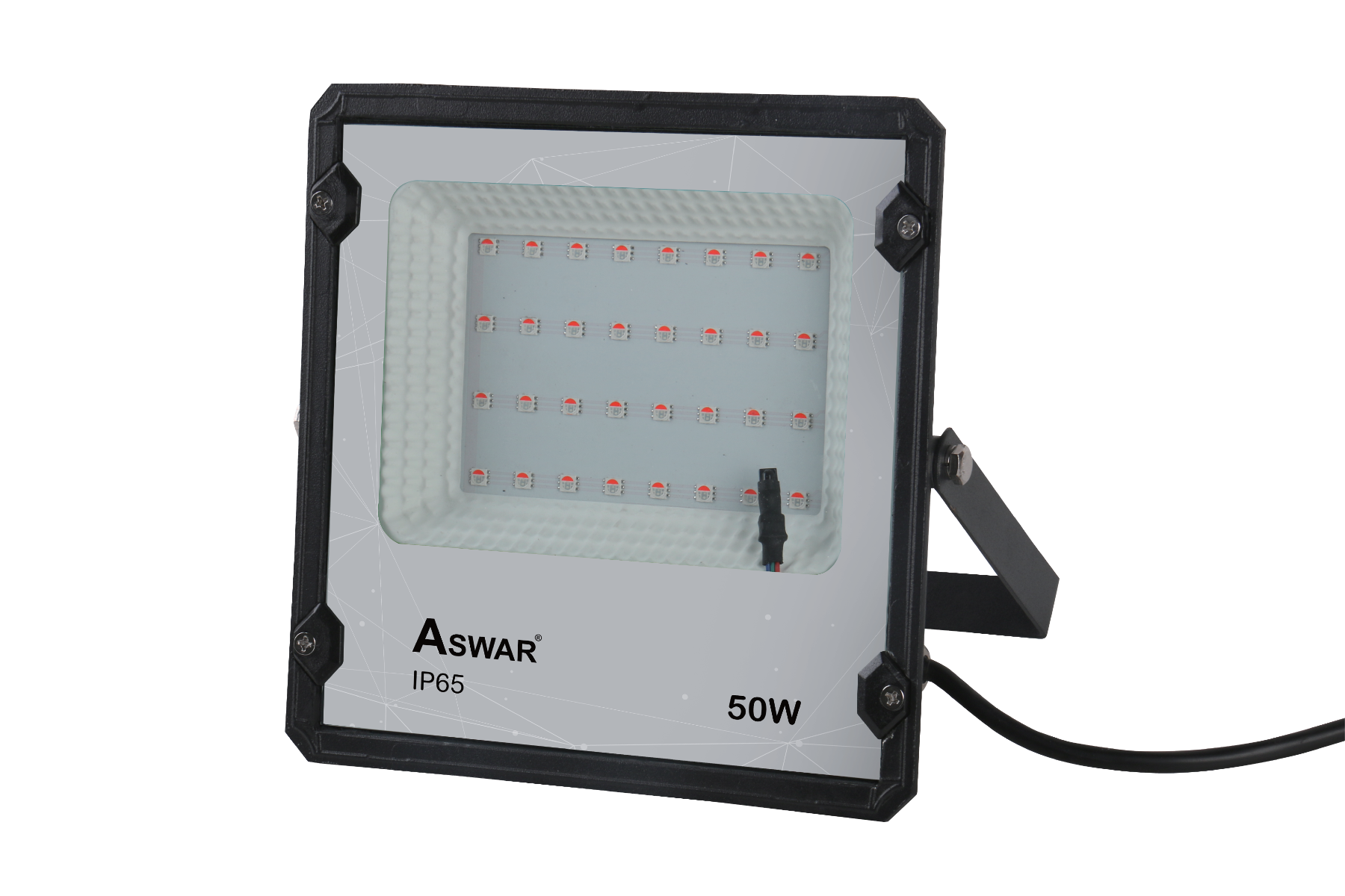 Aswar AS-LED-F50W-RGB RGB LED Projector Multi Color 50 Watts | Lighting ...