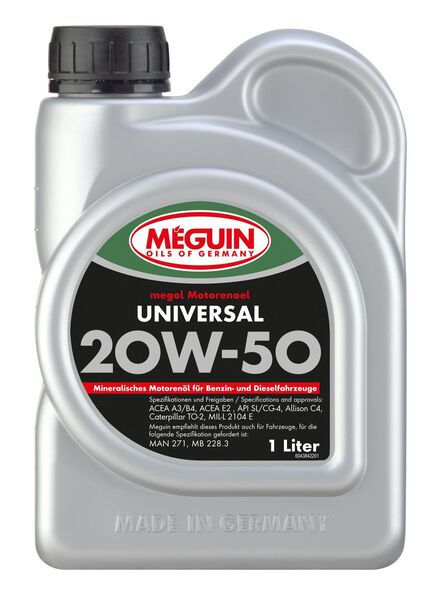 Meguin megol Motorenoel Universal | SAE 20W-50 | Engine oil | Toolmart