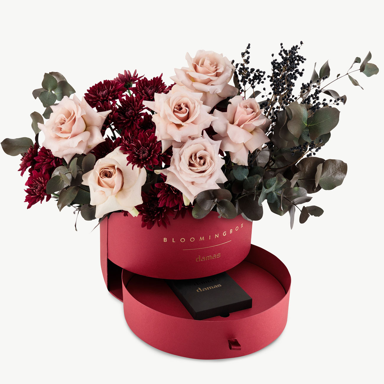 Damas® Coral Heart With Assortment - Same Day Delivery