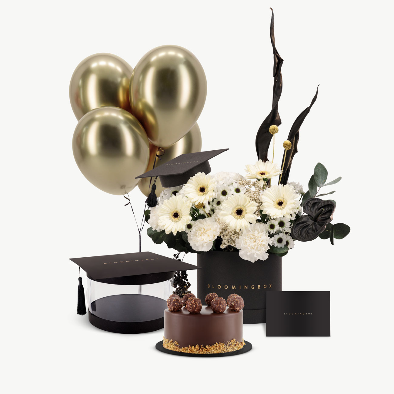 Assortment & Cake Bundle - Same Day Delivery