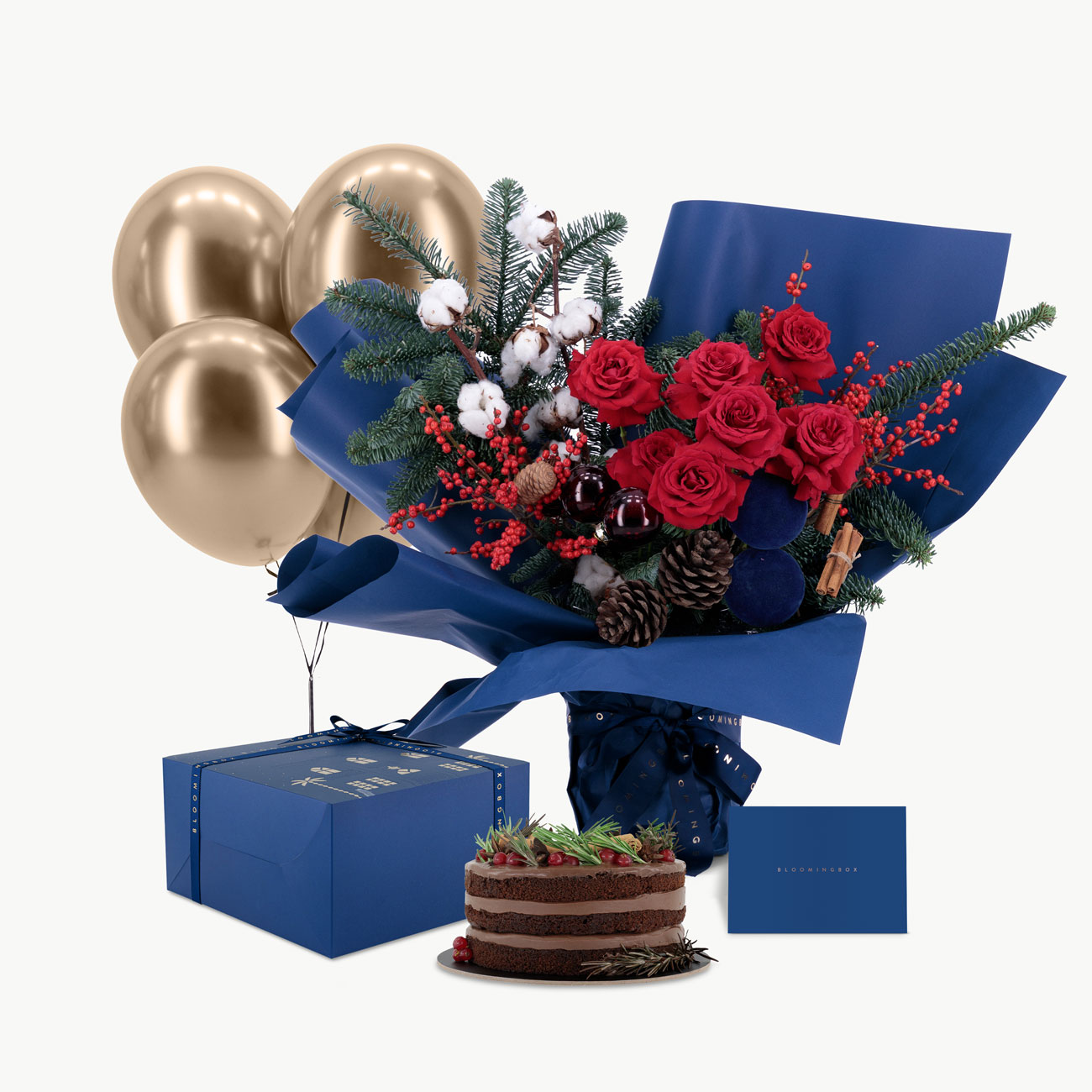 Starlight Bouquet & Cake Bundle - Same Day Delivery