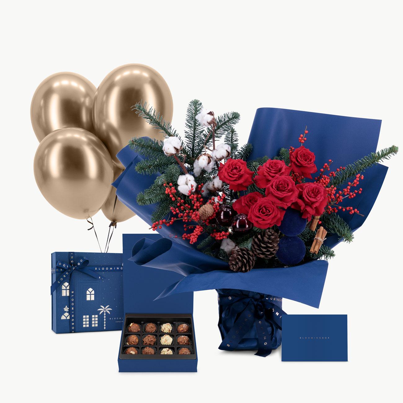 Starlight Bouquet & Treats Bundle - Same Day Delivery